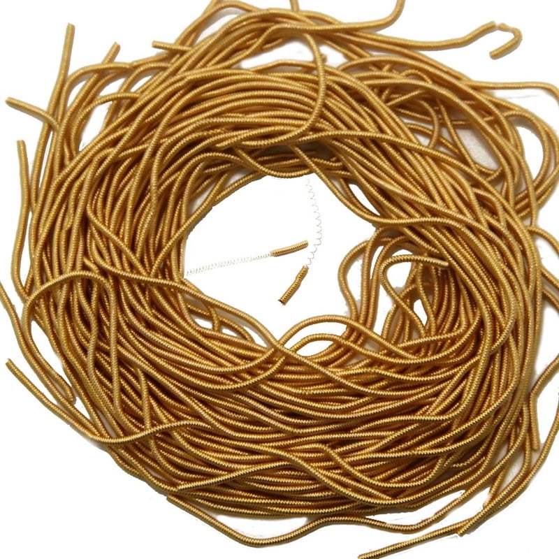 Aumni Crafts Zardosi Flexible 1mm French Bullion Gimp Wires (Pack of 0. ...