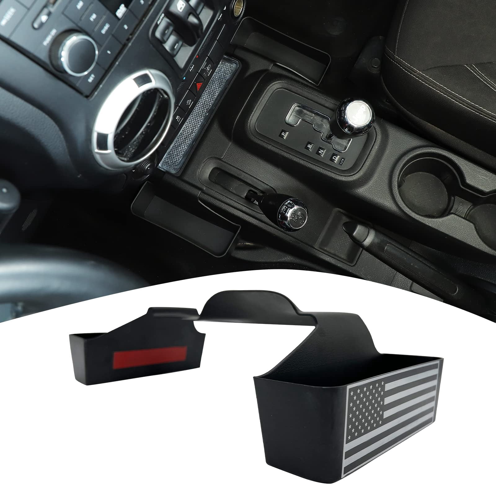 Aumodizzy Gear Tray for Jeep Wrangler JK JKU Interior Accessories Gear ...