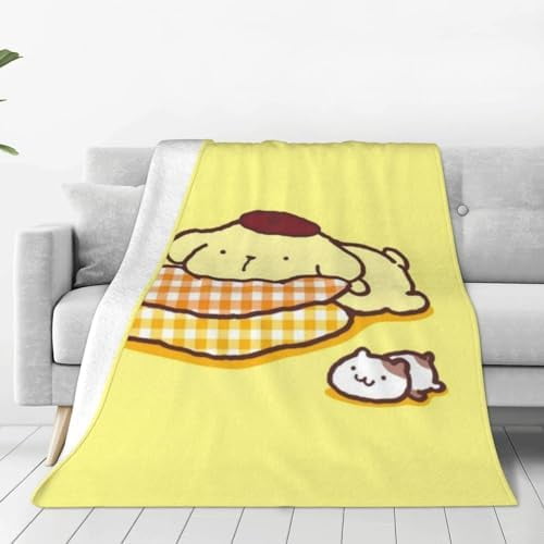 Aunar Pompompurin Blankets for Girls Pompompurin Gifts for Girls Kawaii ...