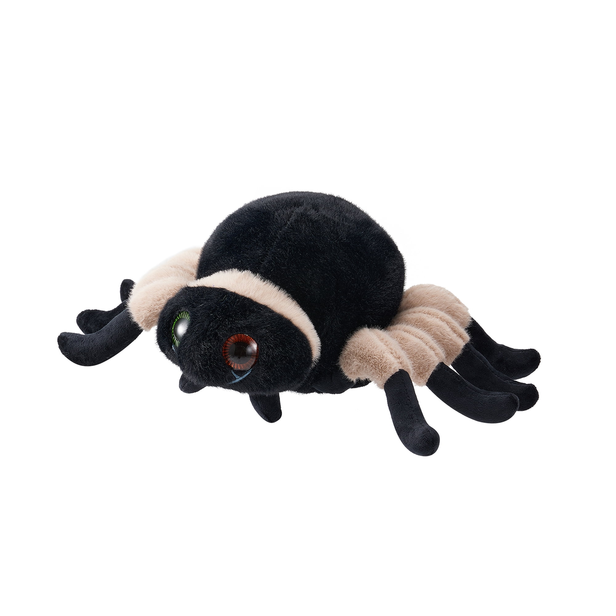 Aunavey Black Spider Super Soft Stuffed Animal Soft Spider Plushie ...