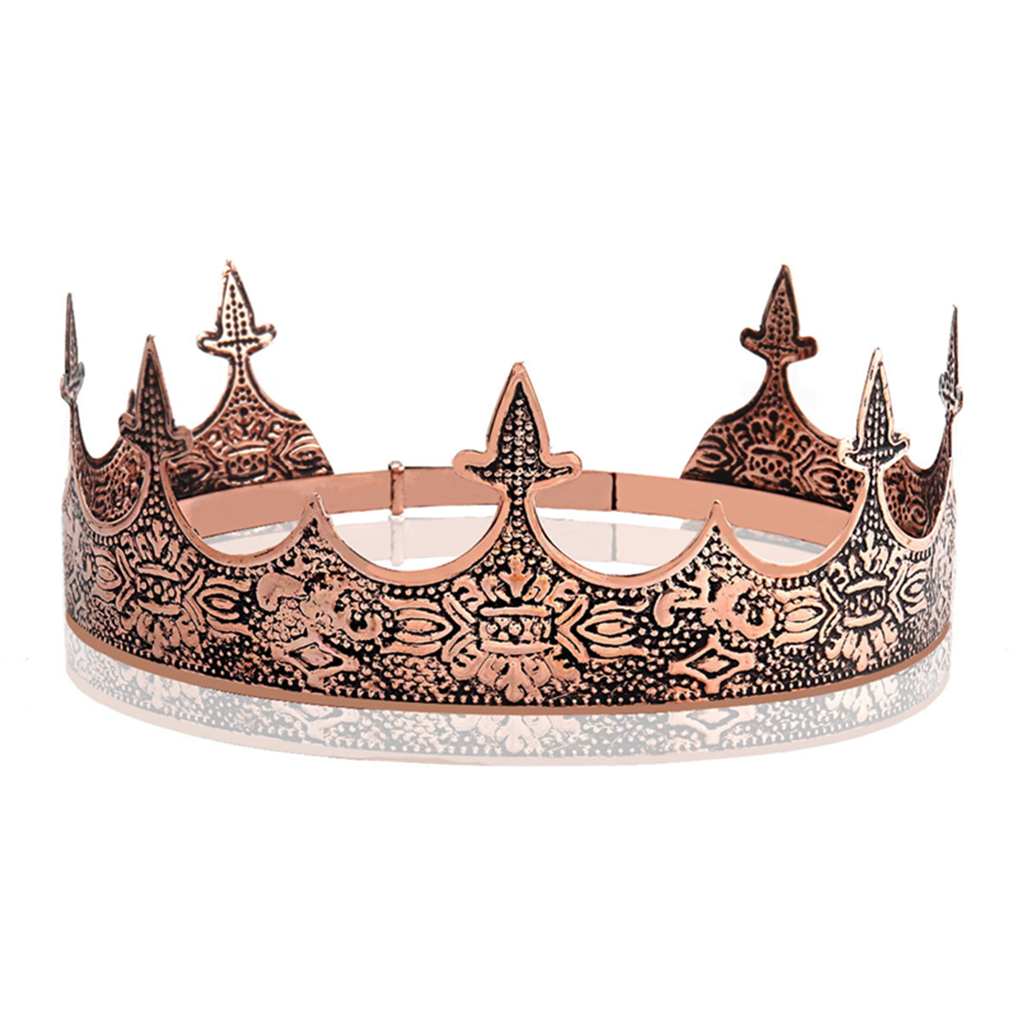 Aunavey Classic Crown for Men - Royal Tiara for Prince Cosplay ...