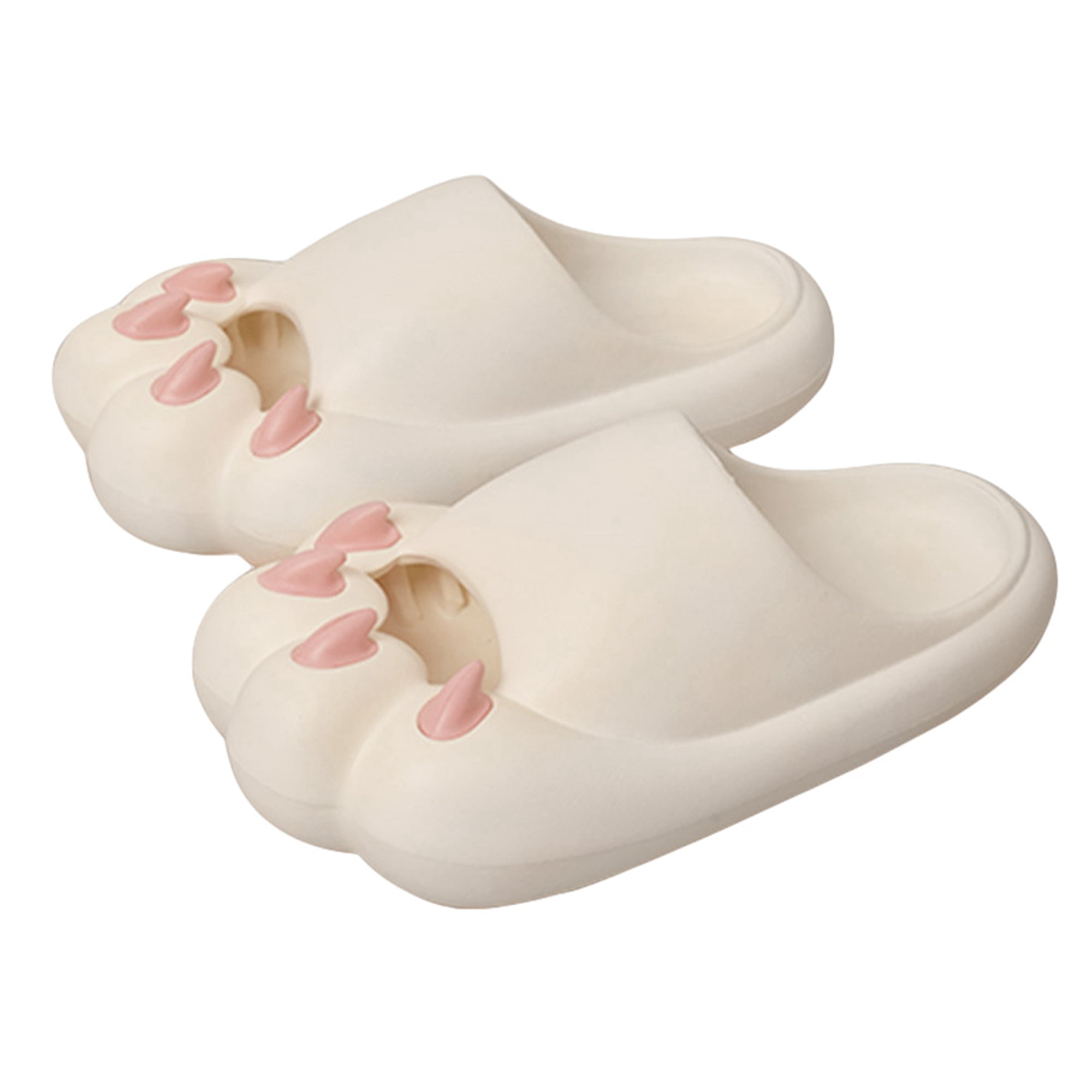 Aunavey Cloud Slippers for Men Women, Bear Claw Slides Shower Shoes ...