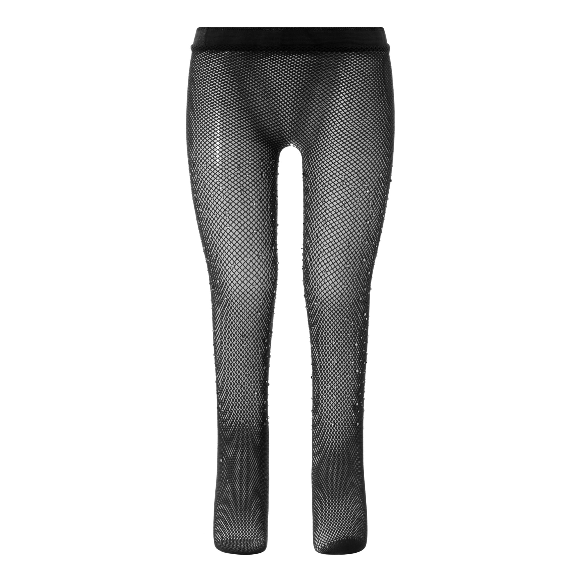 Aunavey Cute Fishnet Cutout Tights with Rhinestone for Kids - Walmart.com