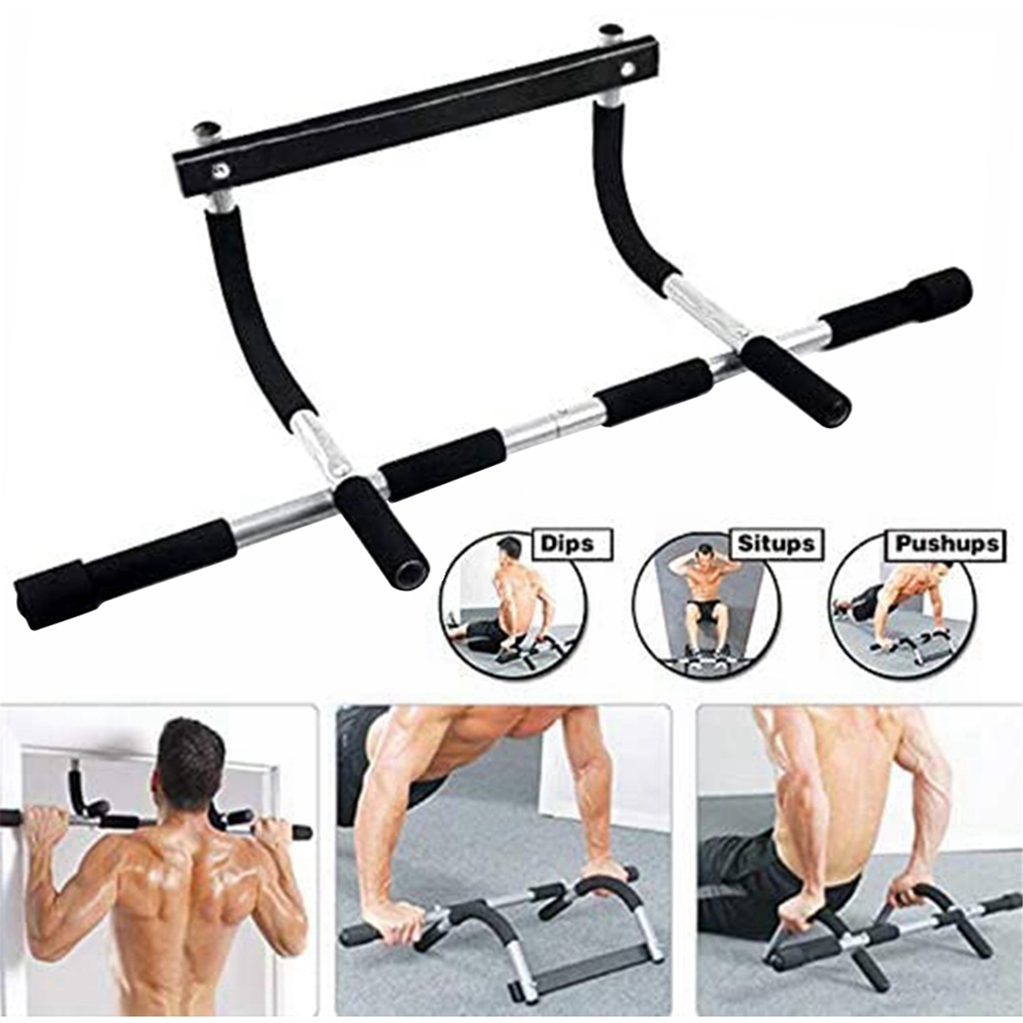 Aunavey Doorway Chin Up Bar Pull Up Sit-Up Multi-Function Strength Body ...