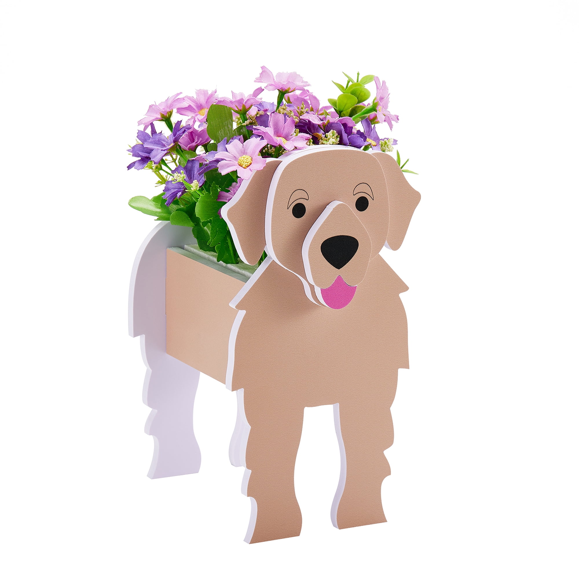 Aunavey Garden Decor: Animal Planter with Cute Flower Pot - Walmart.com