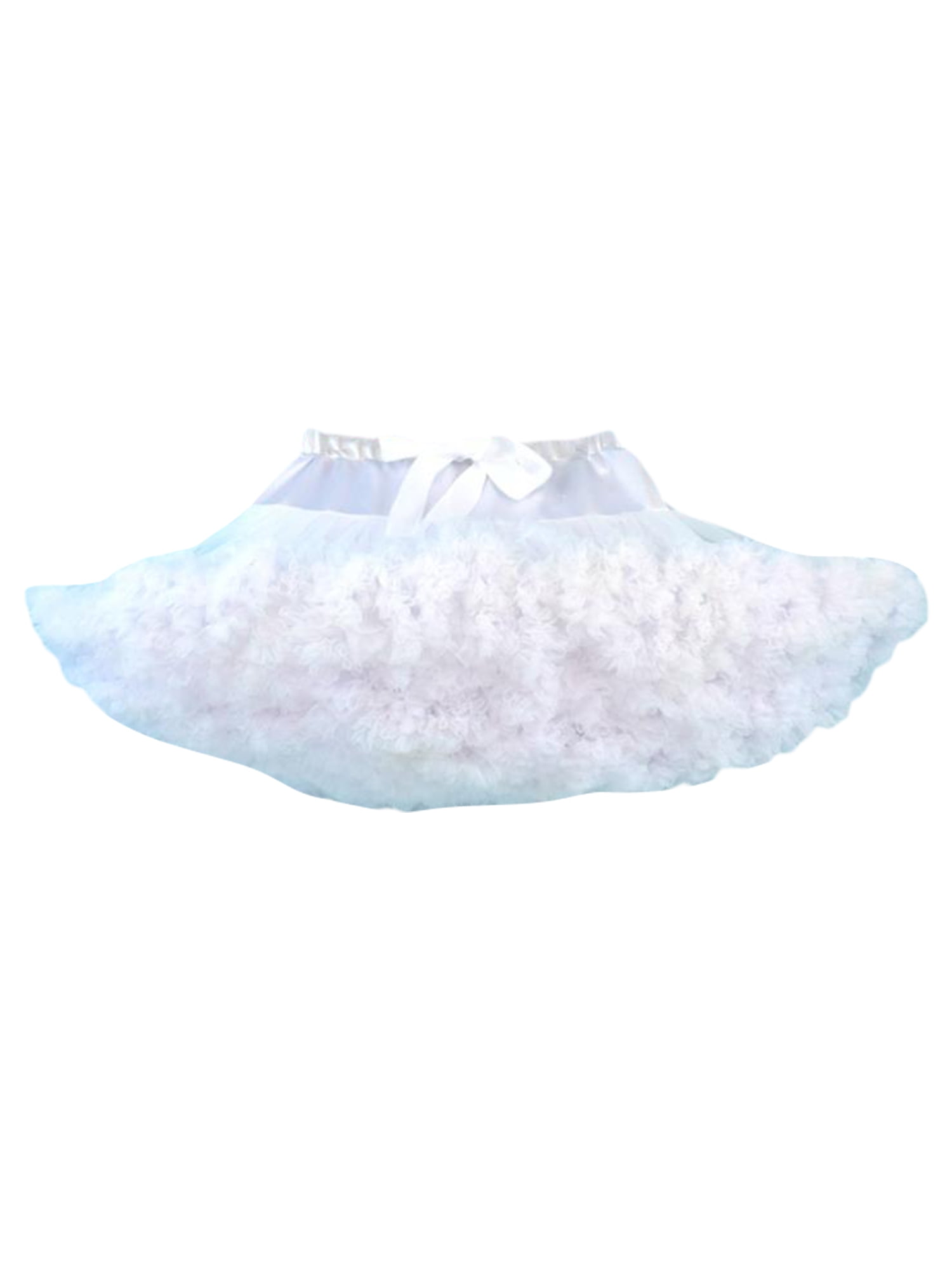 Aunavey Girl Tutu Skirt 3 Layers Tulle Tutus for Little Girls Fluffy ...