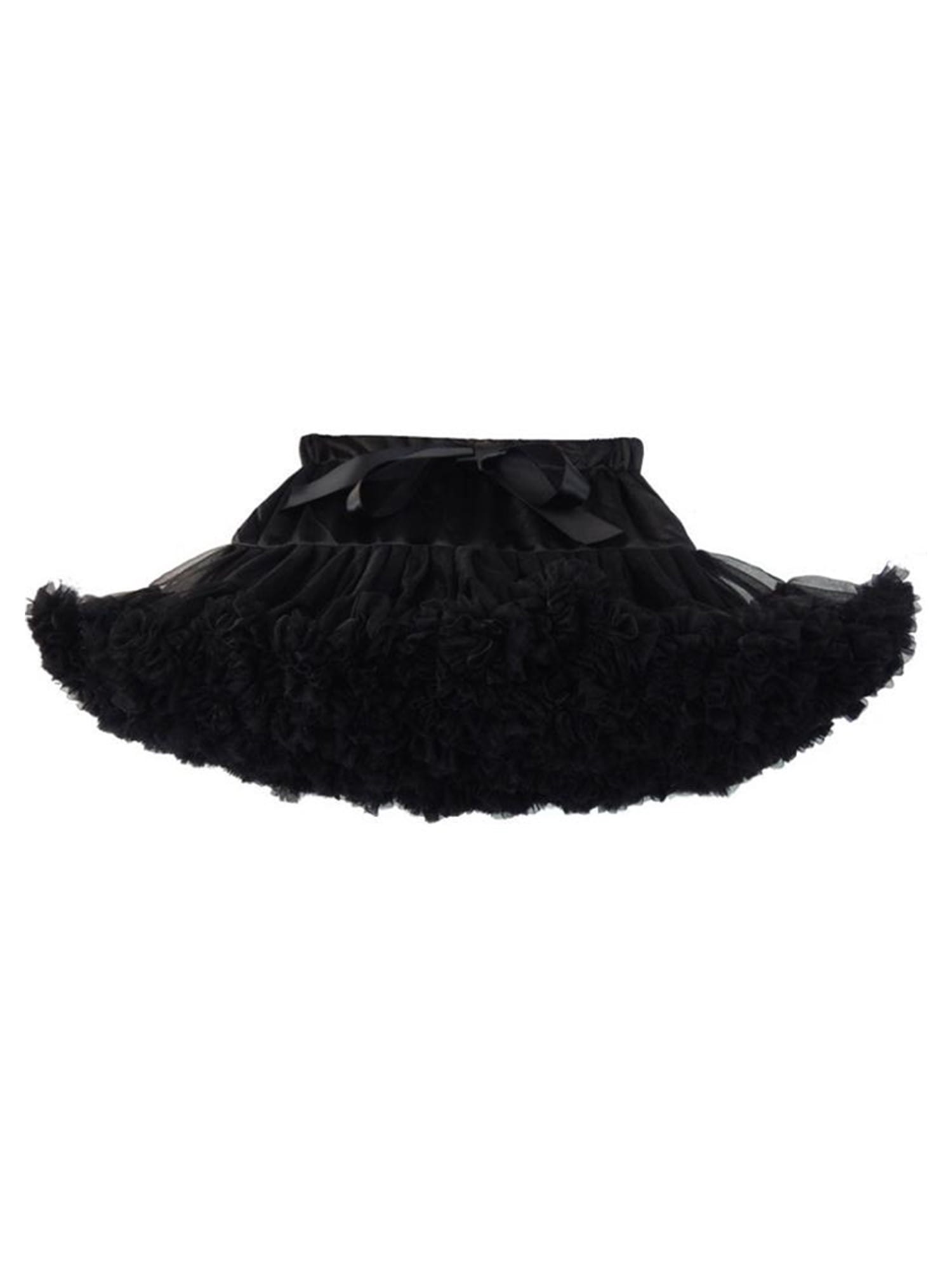 Aunavey Girl Tutu Skirt 3 Layers Tulle Tutus for Little Girls Fluffy ...