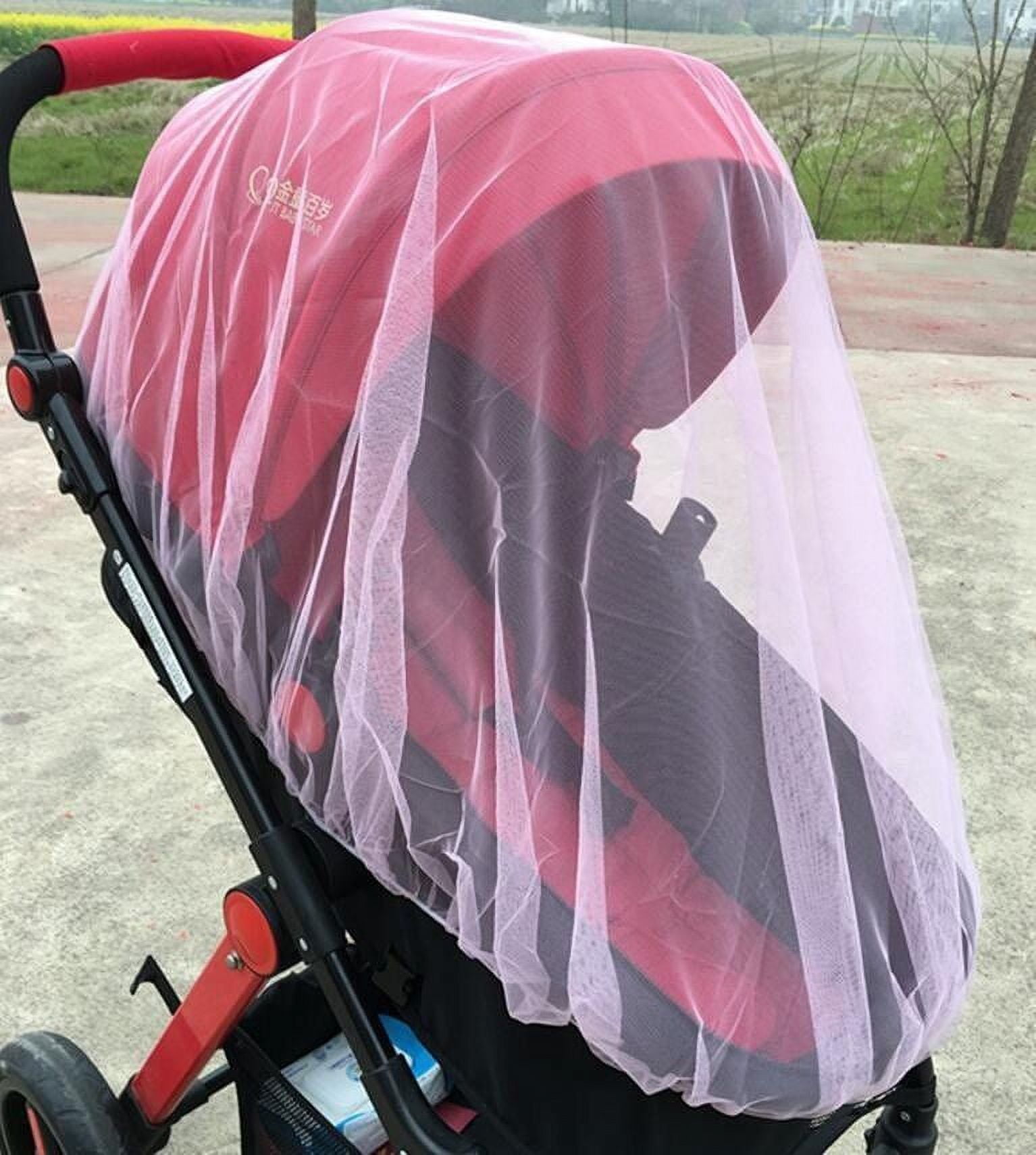 Aunavey Mosquito Net for Baby Stroller Durable Bug Net for Bassinets ...
