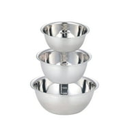 Cook Pro 5 Pc Stainless Steel Mixing Bowl Set - Walmart.com