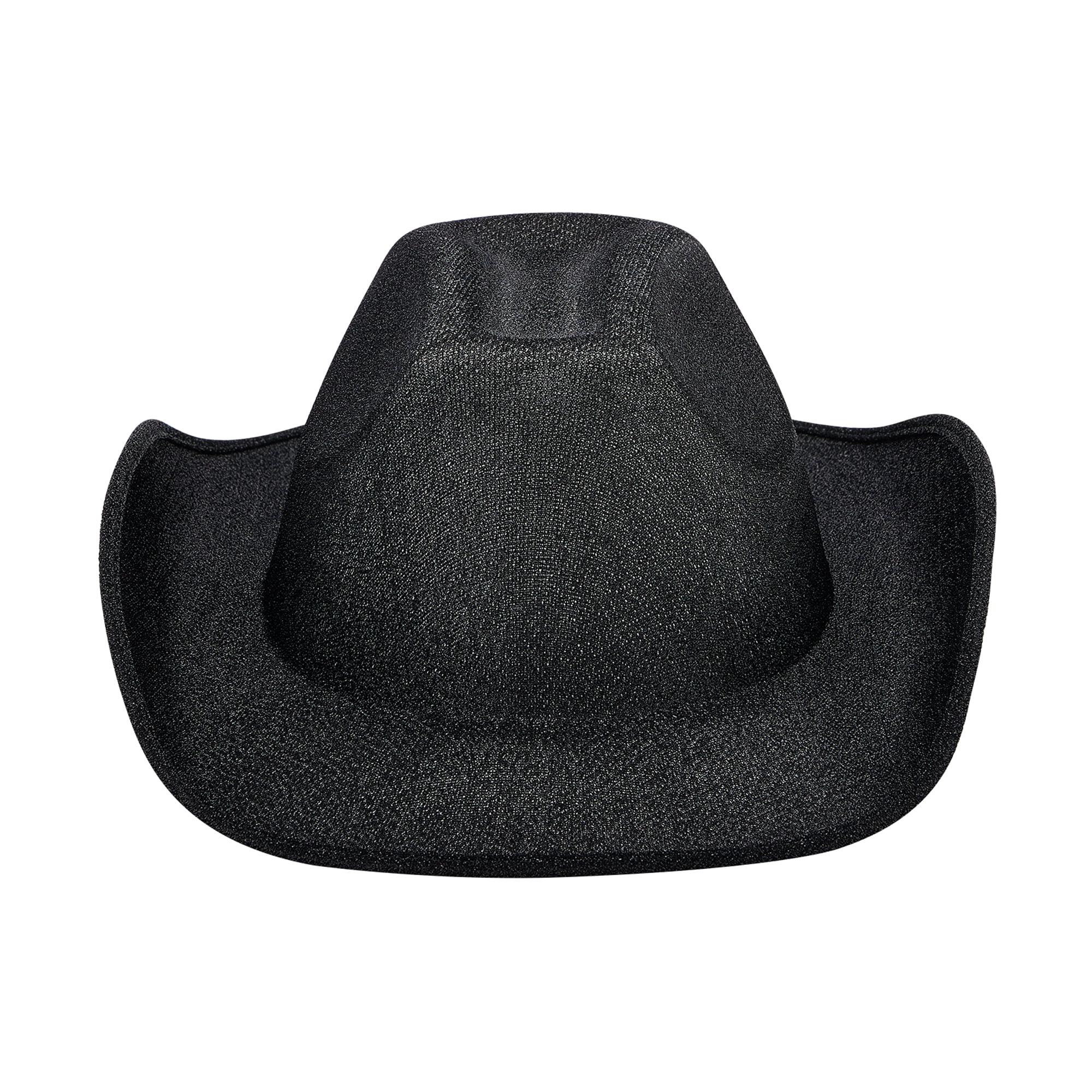 Aunavey Sparkly Glitter Space Cowboy Hat - Fun Metallic Holographic ...