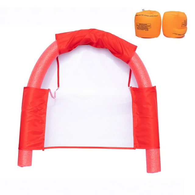 Aunavey Swimming Pool Noodle Chair: Sling Mesh Chair for Floating on ...