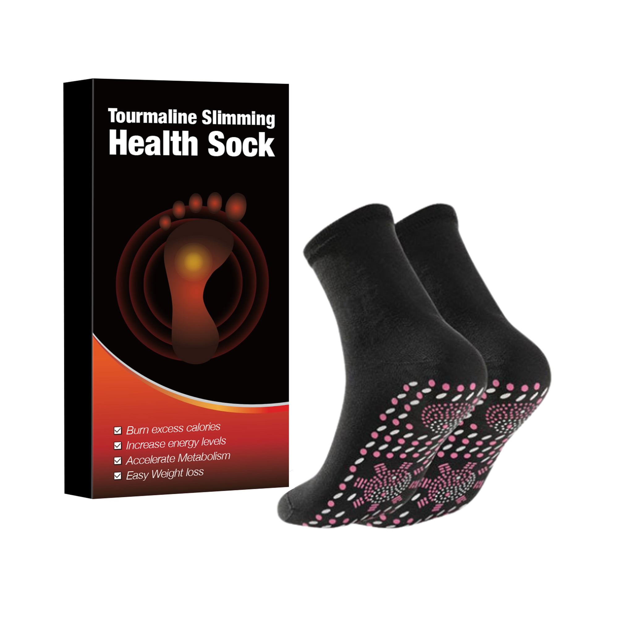 Aunavey Thermal Socks Self-Heating Socks Slimming Health Socks for Men ...