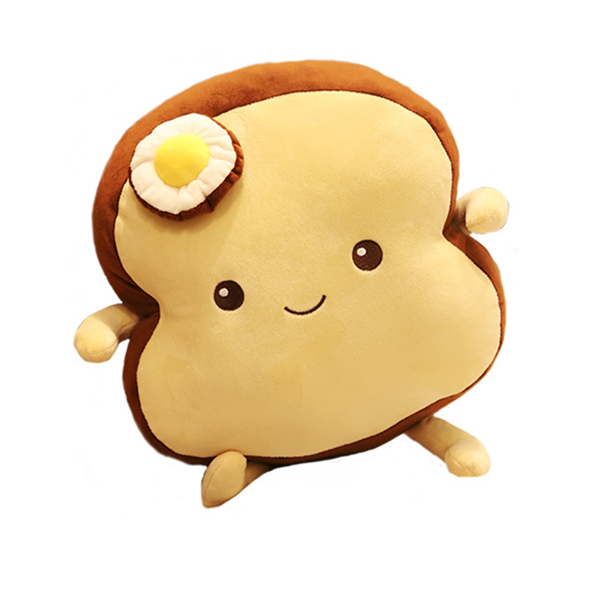 Aunavey Toast Bread Pillow Funny Food Plush Toy Pillows Small Cute ...