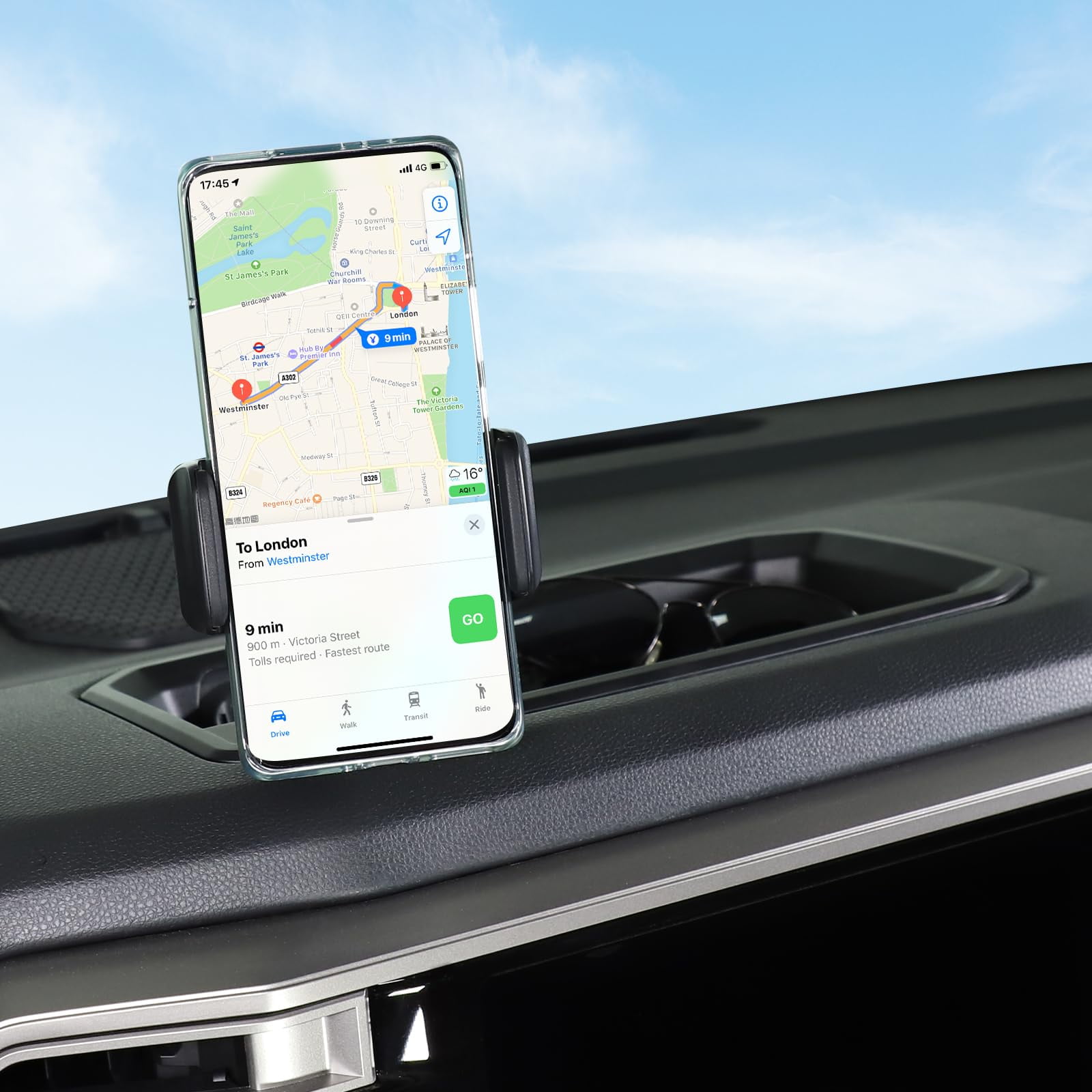 Aunginsy Car Center Console YPF5 Dash Storage Tray Compatible Tundra ...