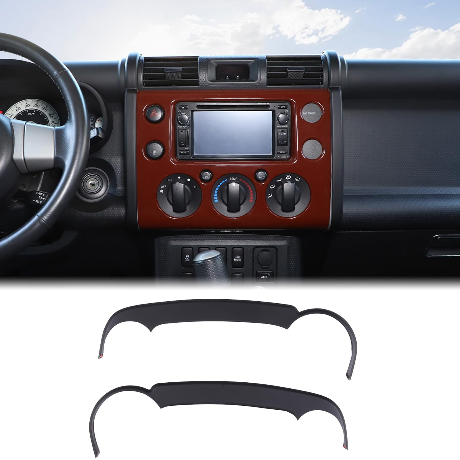 Aunginsy Car Dashboard Navigation IFF17 Side Decorative Strip ...