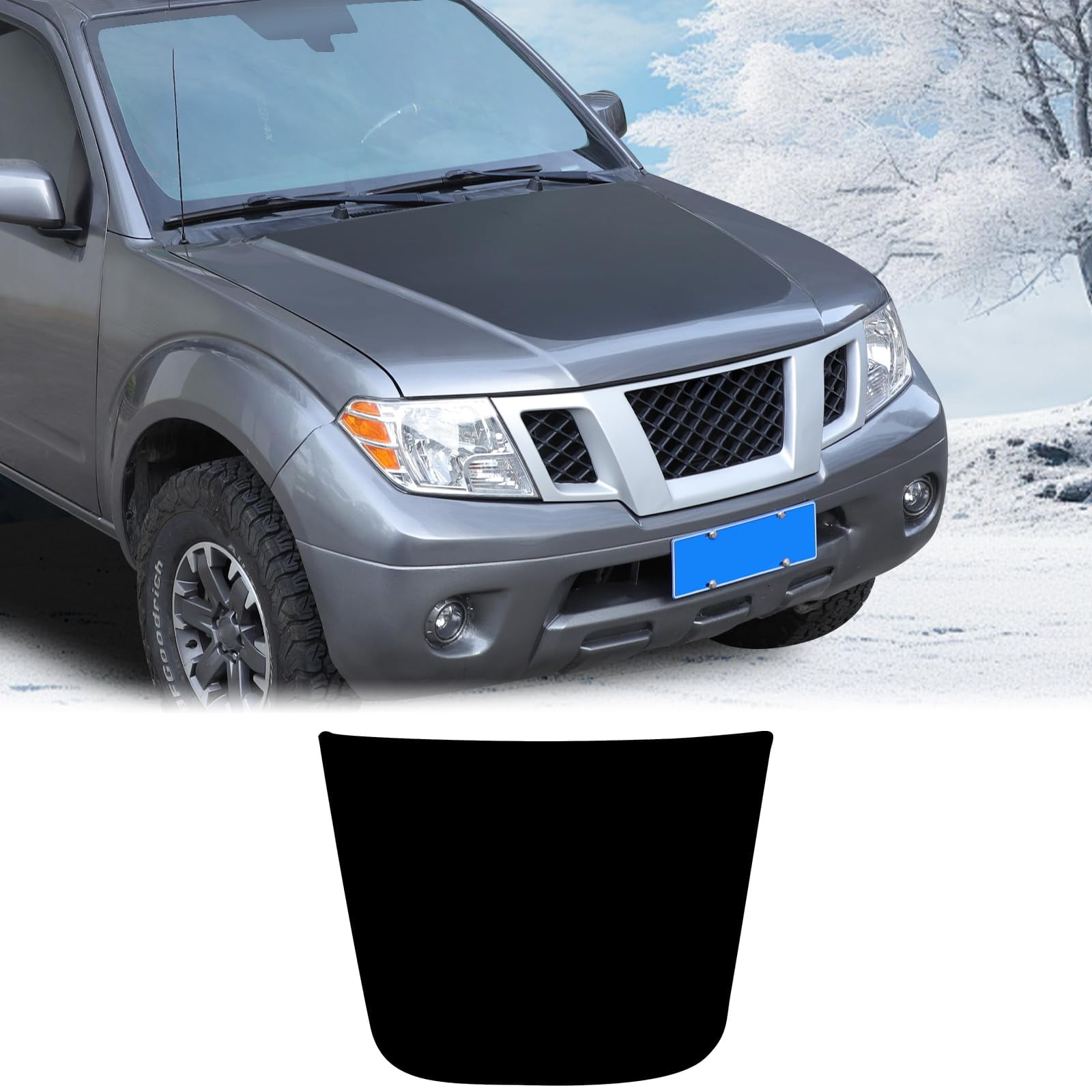 Aunginsy Car Front Hood Panel Decal Sticker Compatible Nissan Frontier ...