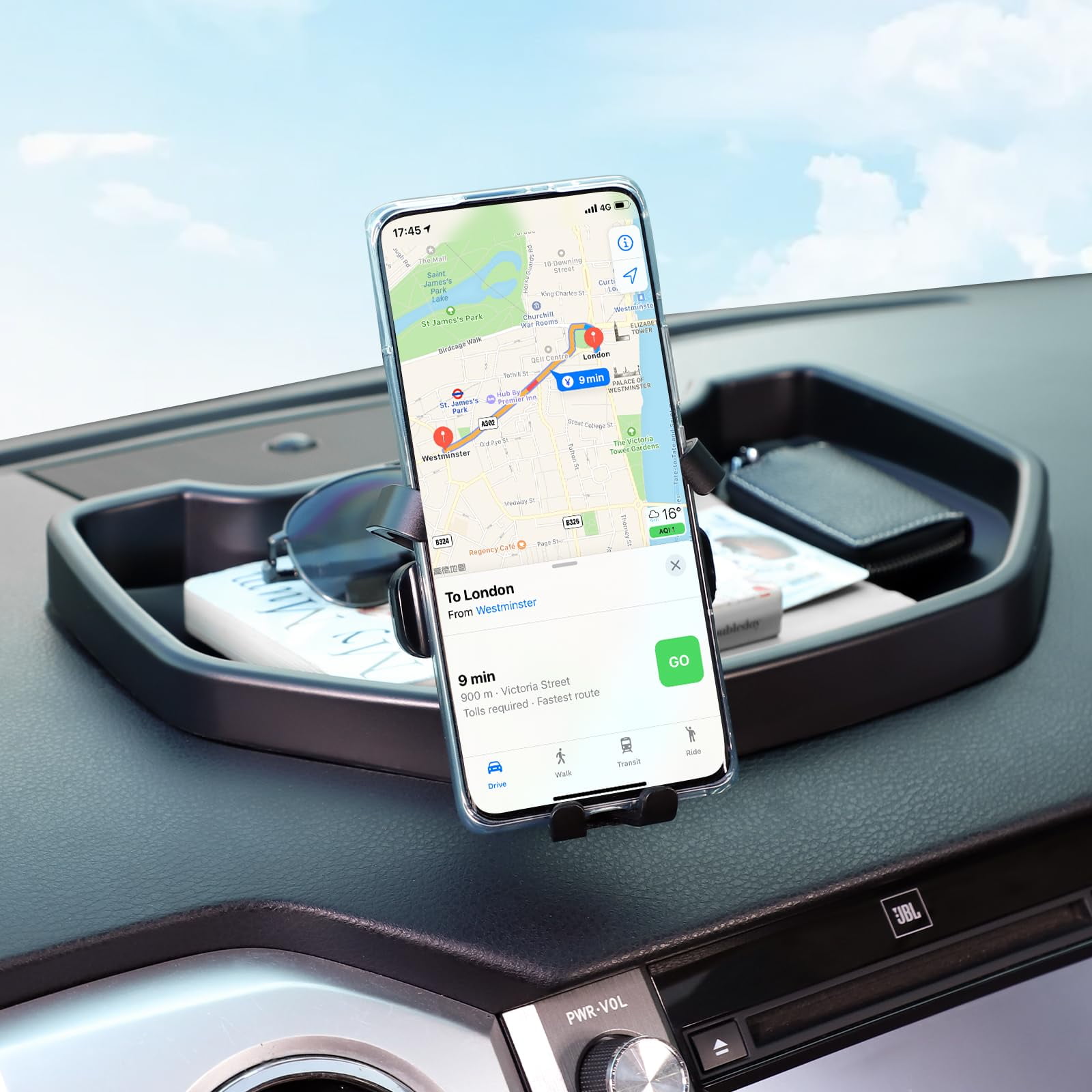 Aunginsy Dashboard Storage Box KEF16 Organizer Holder Tray Tundra 2007 ...