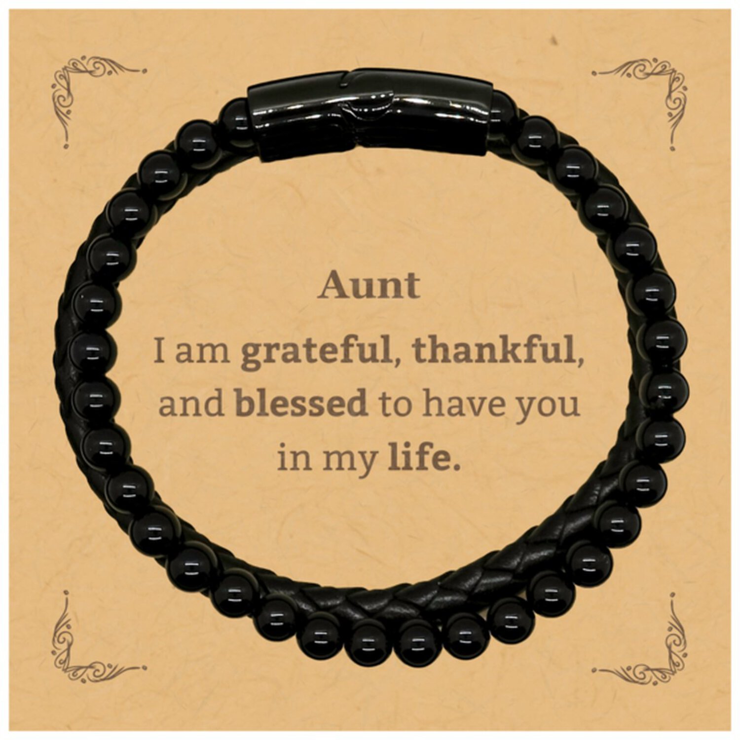 Aunt Appreciation Gifts, I am grateful, thankful, and blessed, Thank ...