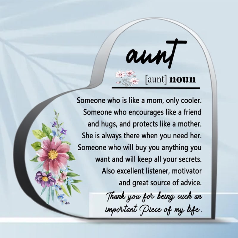 Aunt Aunt Noun Someone Who Is Like A Mom Only Cooler Thank You Gifts ...