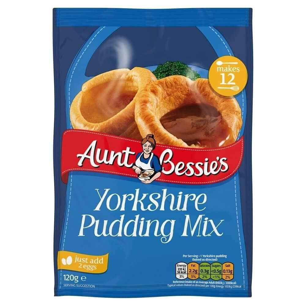 Aunt Bessie's Yorkshire Pudding Mix - 120g - Walmart.com