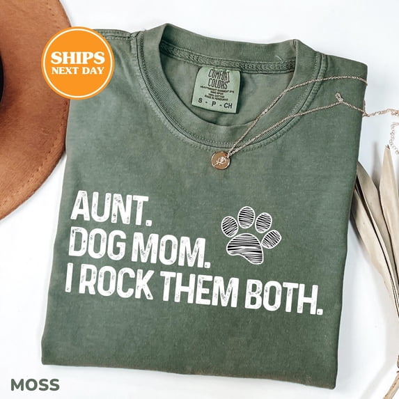 Aunt Dog Mom Shirt Aunt Gifts Dog Mom Shirt Auntie Shirt Gifts For Dog ...