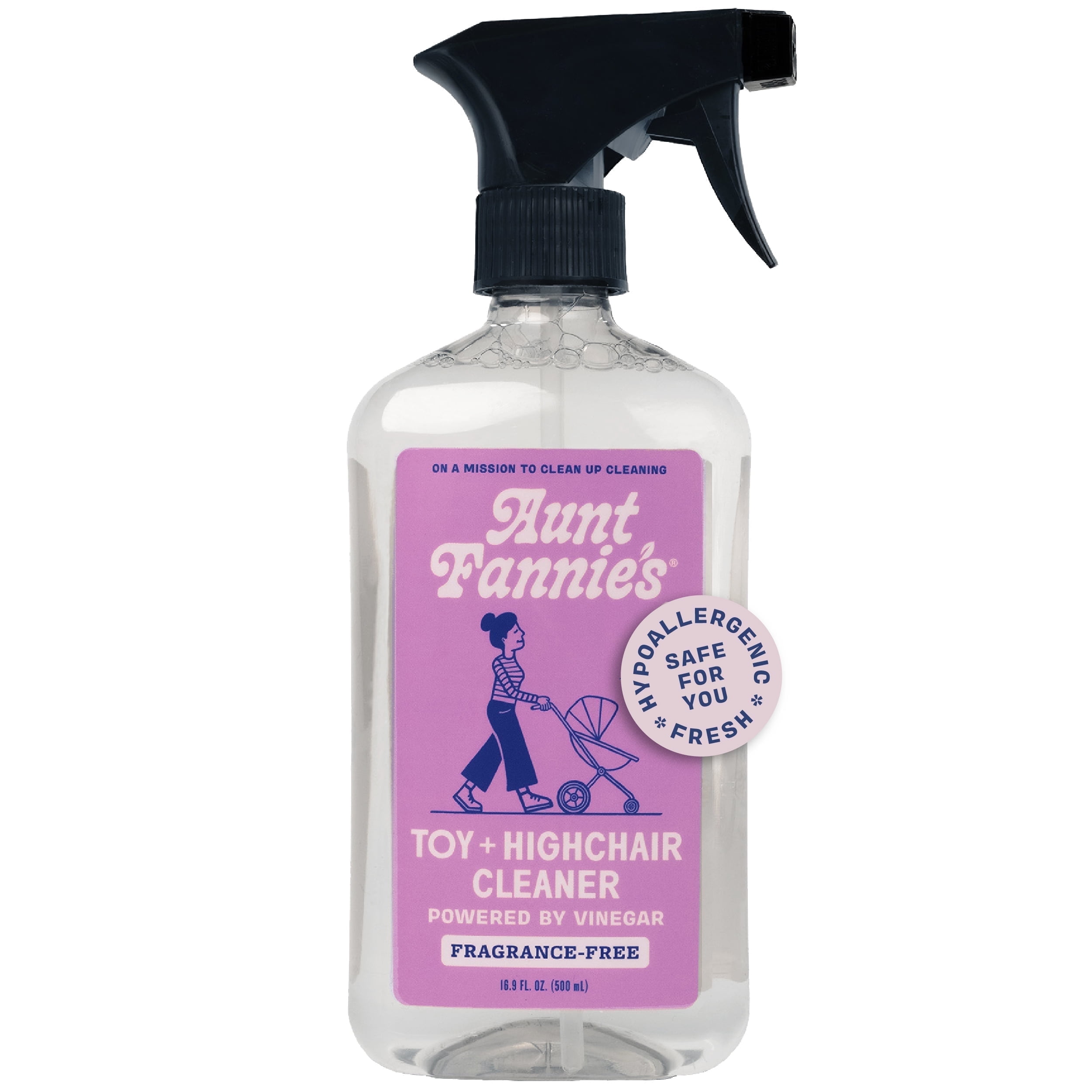 Aunt Fannie's Vinegar Cleaner Spray for Toys and Highchairs 16.9 fl oz ...