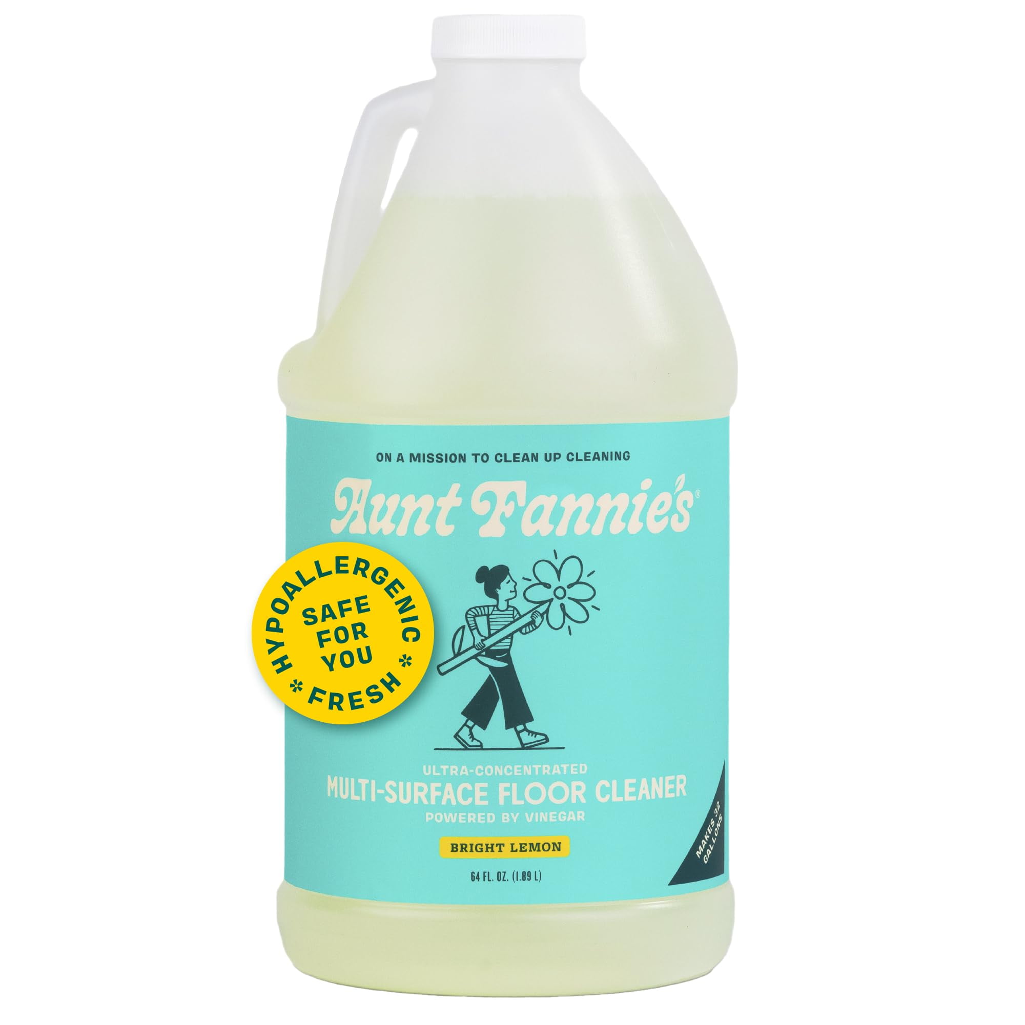 Aunt Fannie's Ultra Concentrated Floor Cleaner Vinegar Wash, Multi ...