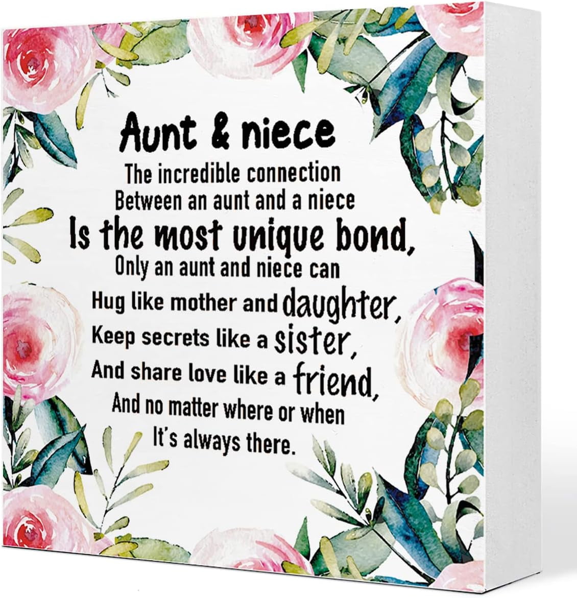 Aunt Gift From Niece,Mother'S Day Birthday Gifts For Aunt,Aunt And ...