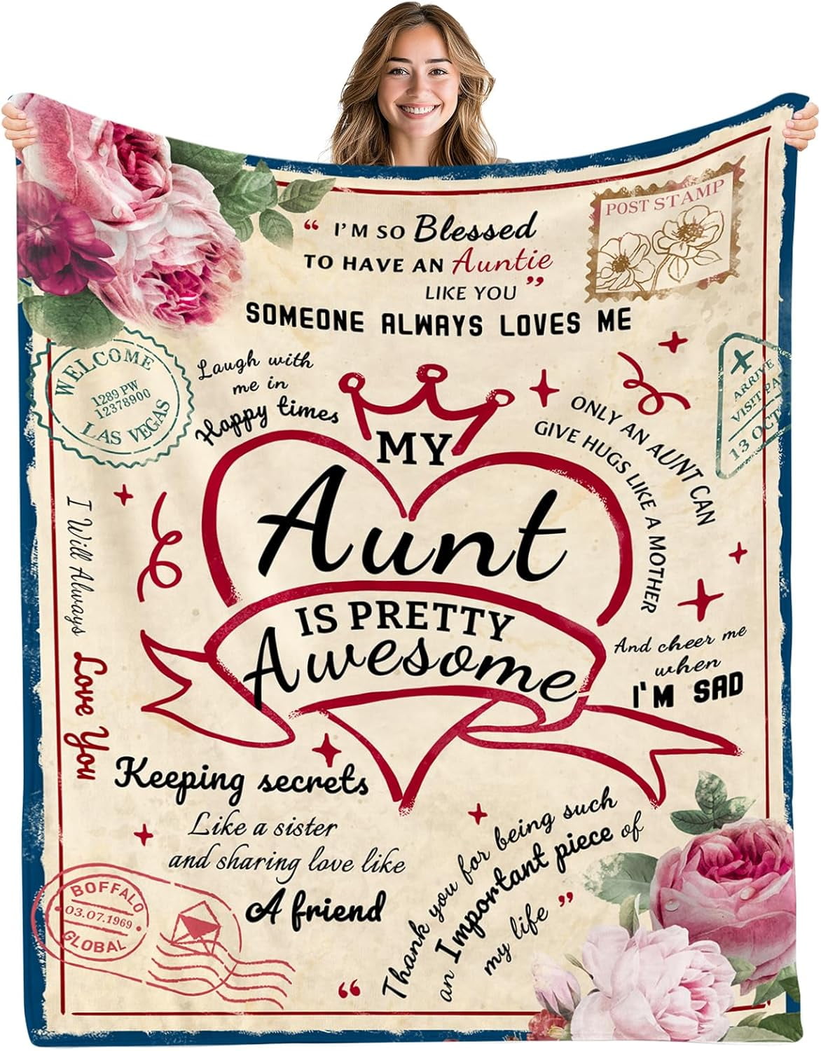 Aunt Gifts for Aunt from Niece/Nephew, Auntie Gift Ideas, Aunt Birthday ...