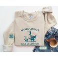 Aunt Goose Shirt, Weird Aunt Build Characters Sweatshirt, Aunt Hoodie ...