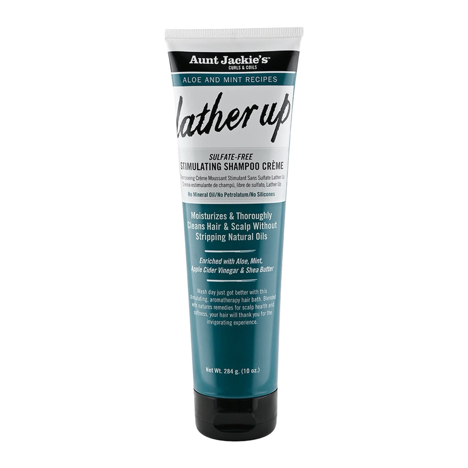Aunt Jackie's Aloe Mint Lather Up Shampoo, 10 Oz, Pack of 3 - Walmart.com