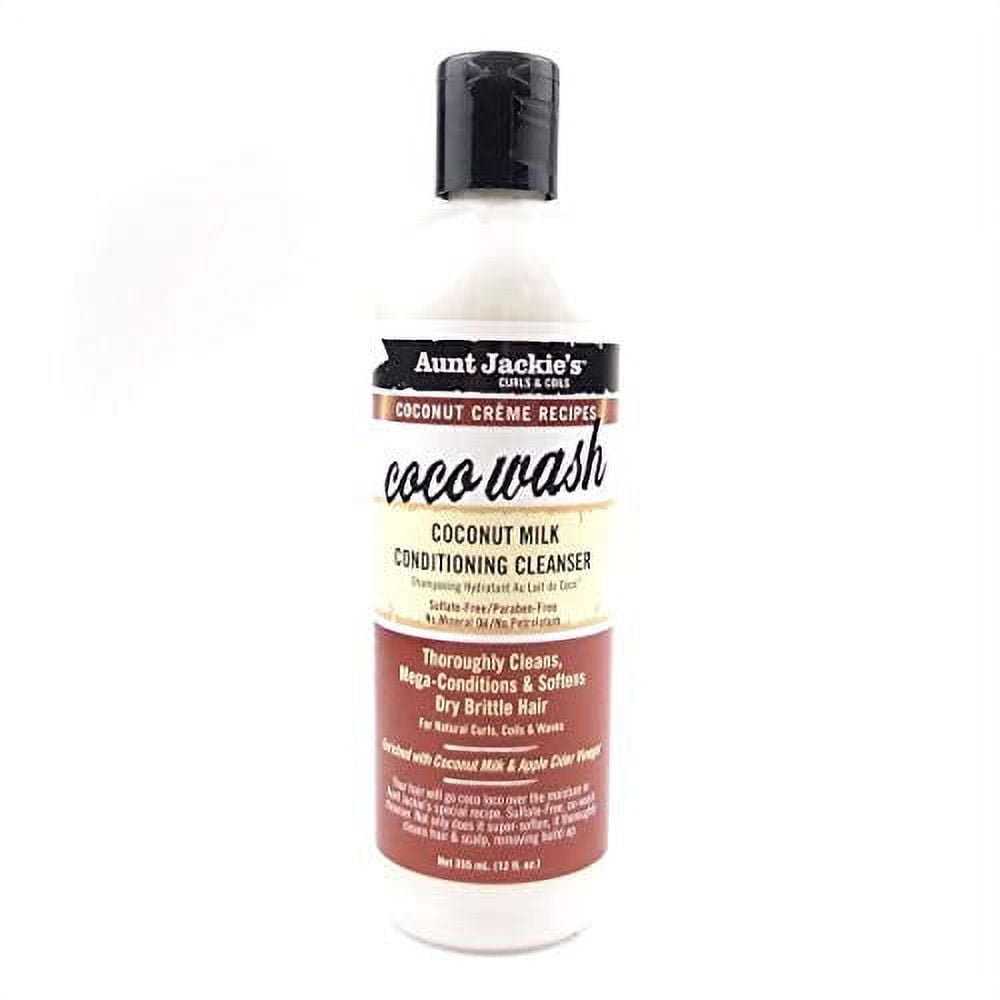 Aunt Jackie's Coconut Coco Wash Coconut Milk Conditioning Cleanser, 12 ...