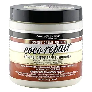 Aunt Jackie's Coconut CrÃ¨me Recipes Coco Repair Deep Hair Conditioner ...