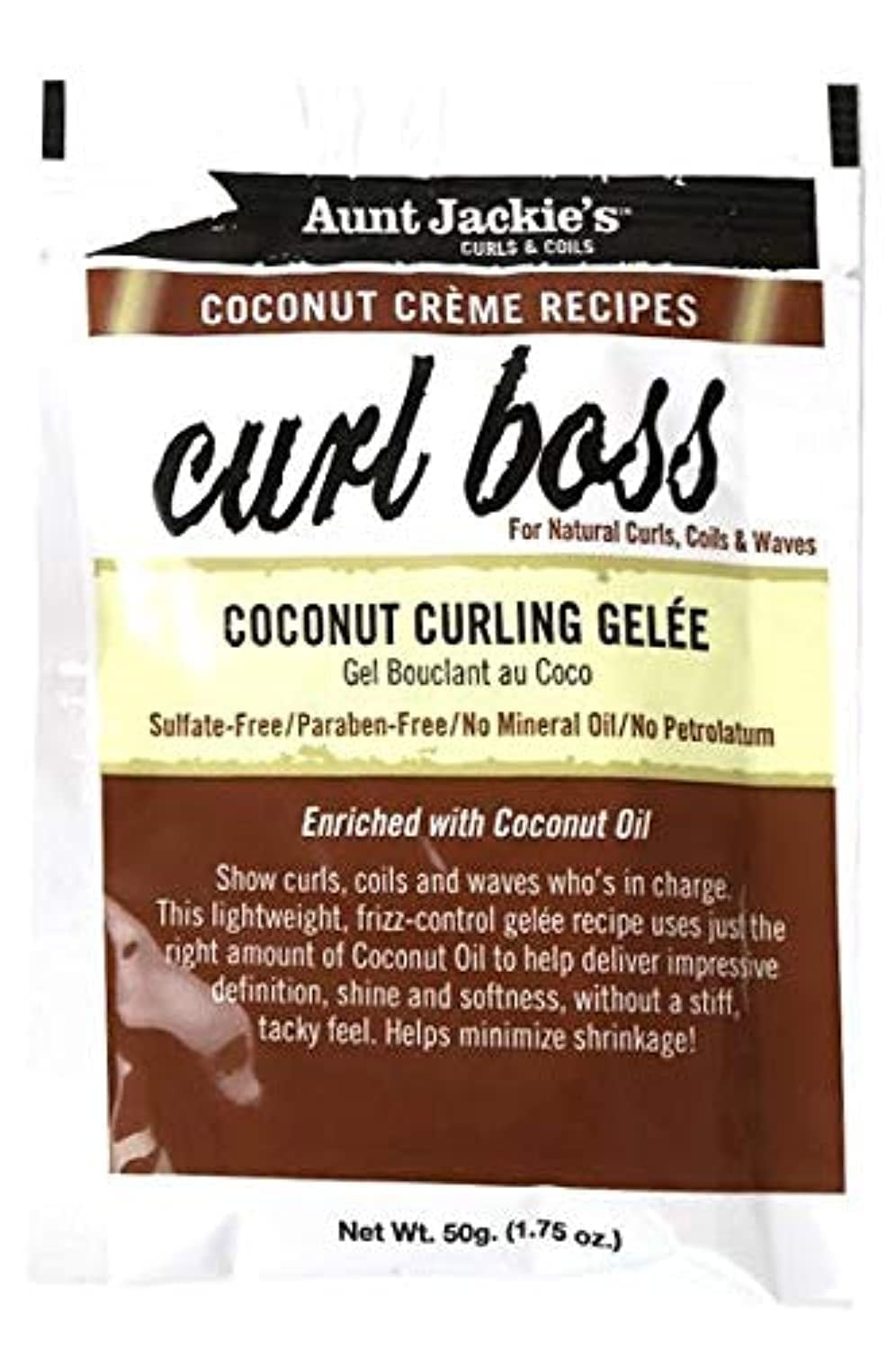 Aunt Jackie's Natural Styling Hair Gel - Curl Boss Coconut Curling ...
