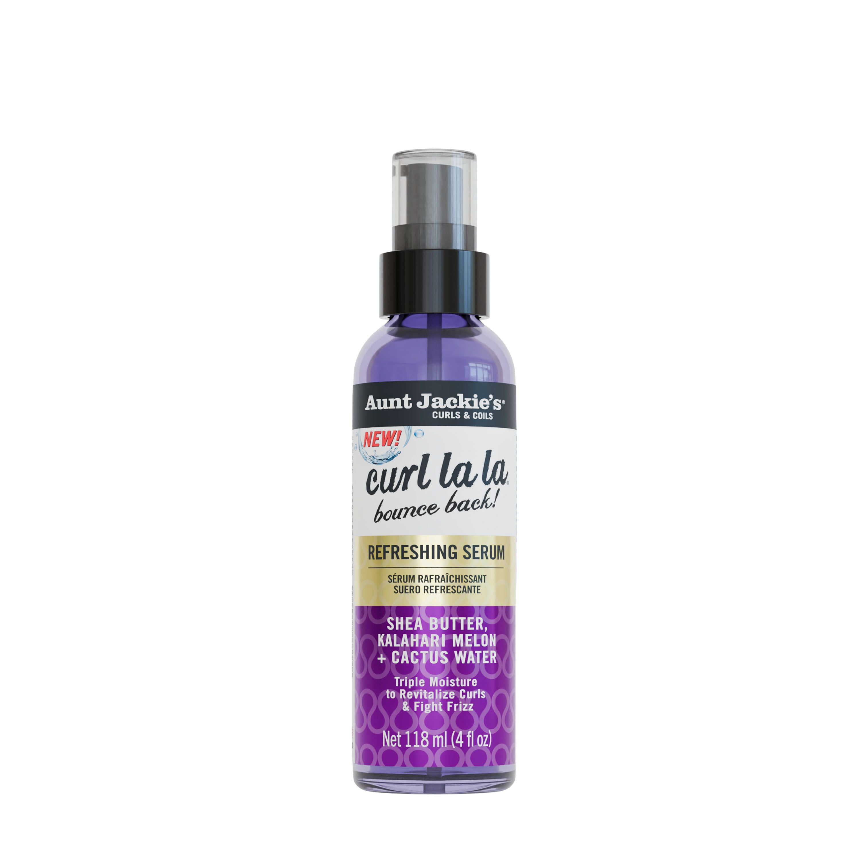Aunt Jackie's Curls & Coils Curl La La Bounce Back Refreshing Serum, 4 ...