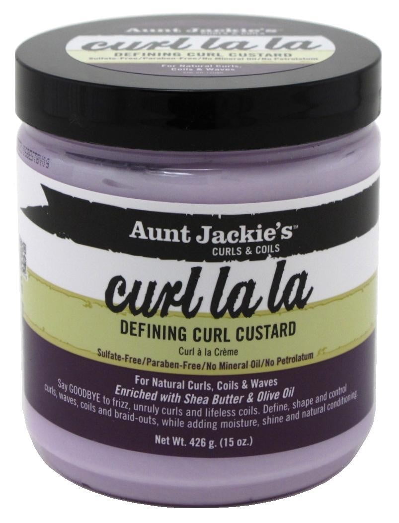 Aunt Jackies Curl La La Defining Curl Custard 15oz Jar (Pack of 3 ...