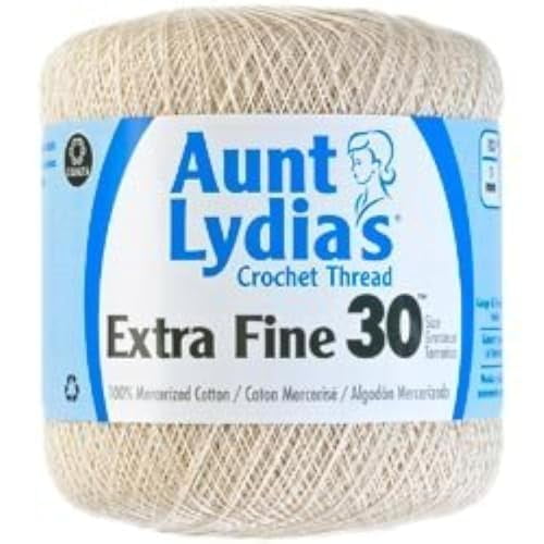 Aunt Lydia's 180-226 Aunt Lydia's Extra Fine Crochet Thread Size 30 ...