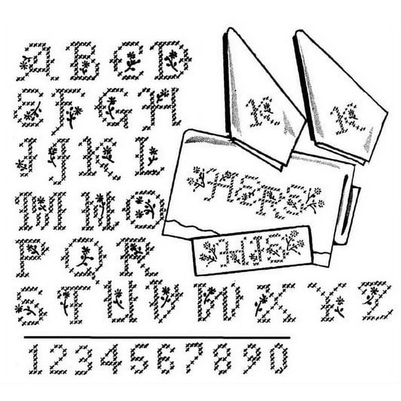 Counted Cross Stitch Alphabet Patterns