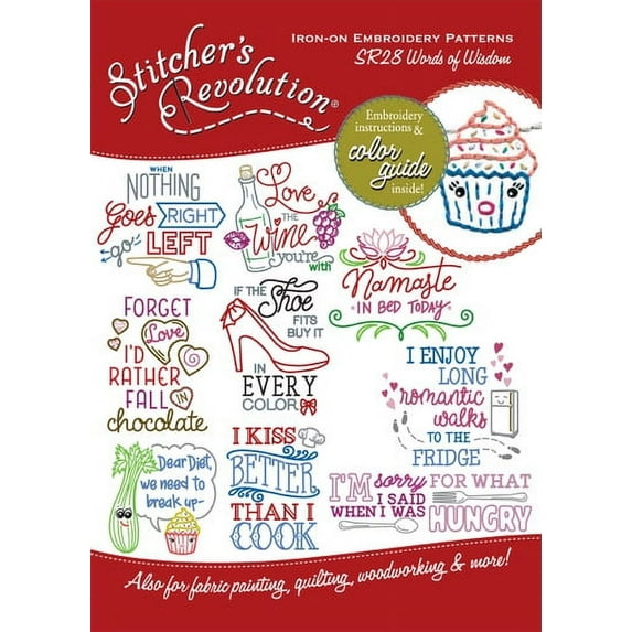 Aunt Martha's SR28 Stitcher's Revolution Words of Wisdom - Walmart.com