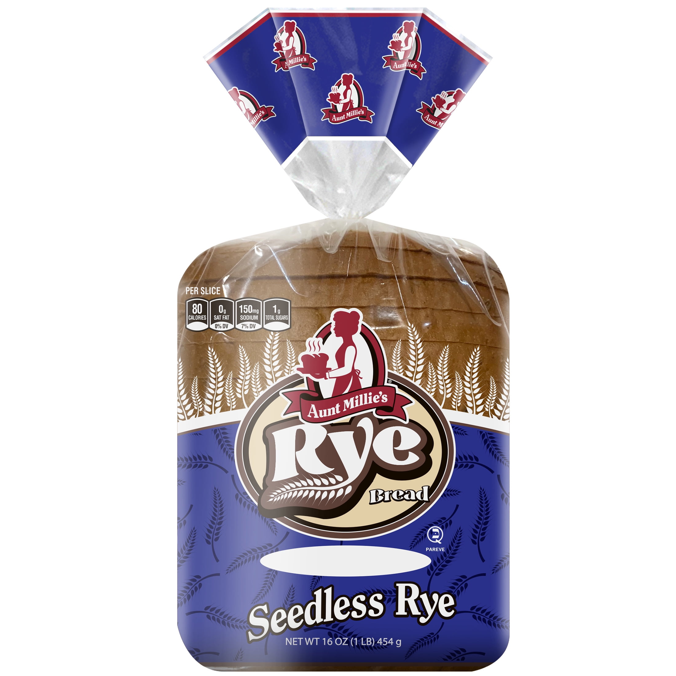 Aunt Millie's Seedless Rye Bread, 16 oz. - Walmart.com