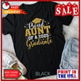 Aunt Senior Proud Aunt Of A Class Graduate Cap Gown Commencement T ...