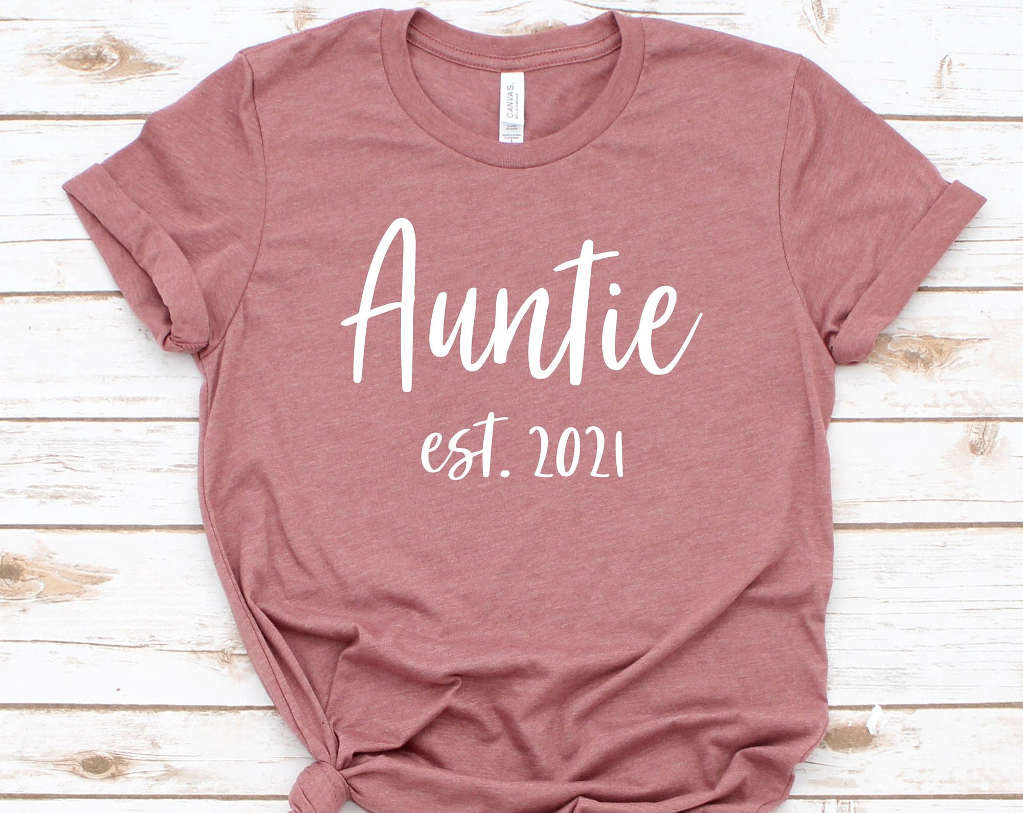 Aunt To Be Auntie Est 2021 Gifts For Aunts Aunt Gifts Gift For Aunt ...