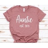 Aunt To Be Auntie Est 2021 Gifts For Aunts Aunt Gifts Gift For Aunt ...