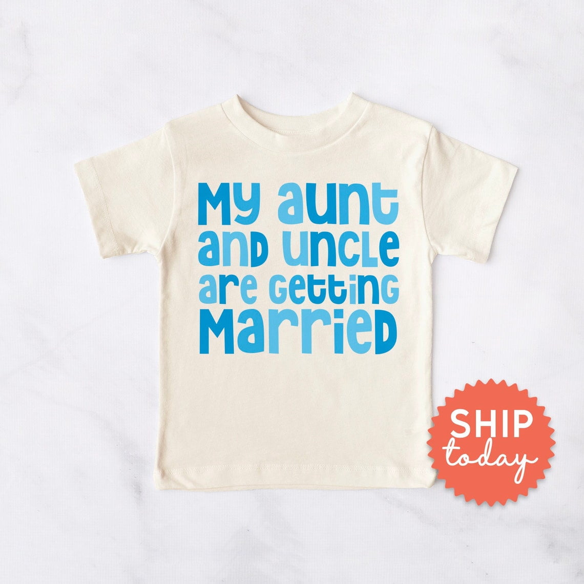 My Aunt And Uncle Are Getting Married Toddler Shirt, Engagement ...