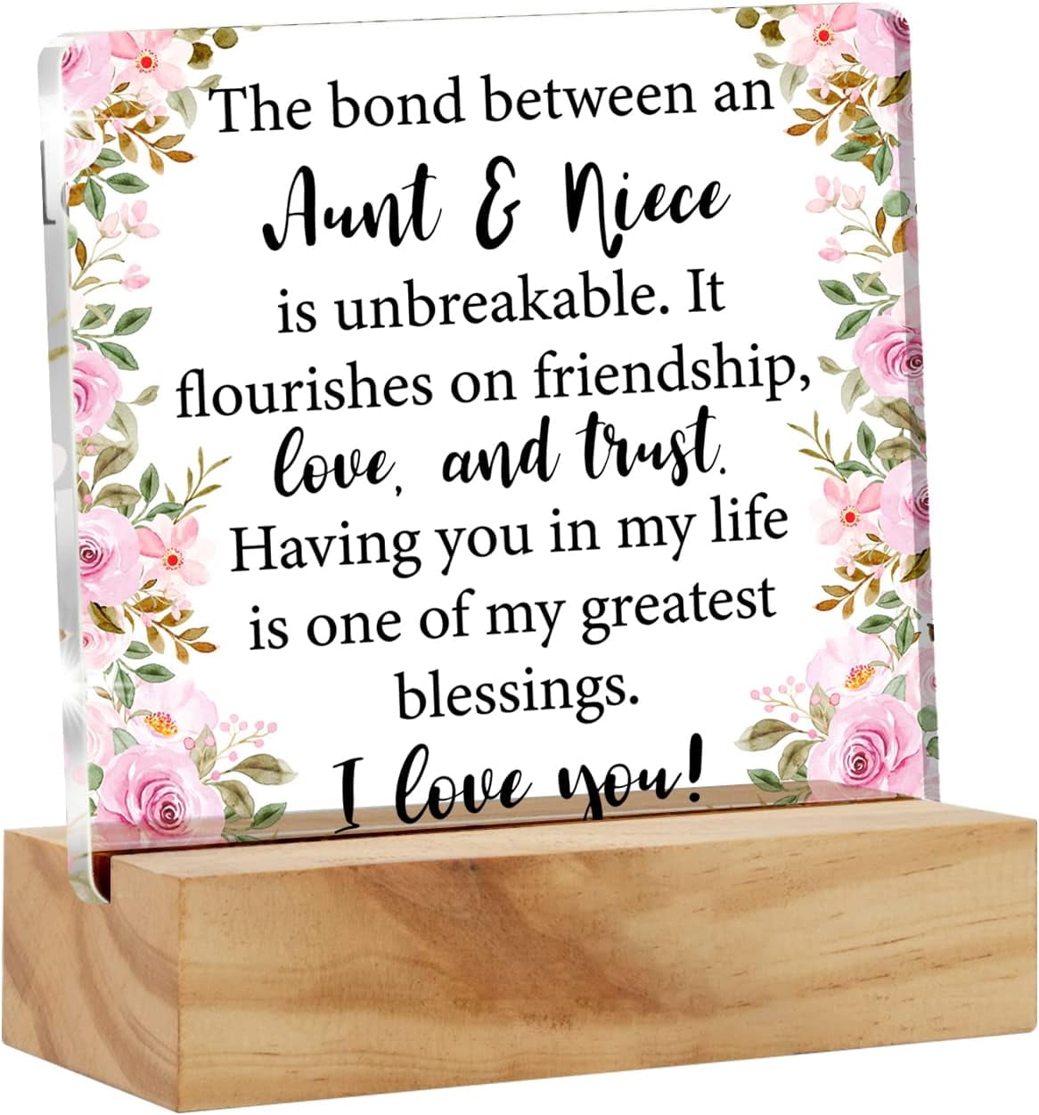 Auntie Gift Aunt Gifts from Niece, the Bond Between an Aunt & Niece is ...