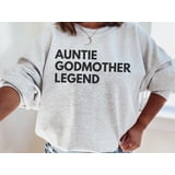 Auntie Godmother Legend TShirt Aunt Godmother Legend Godmother Gift ...