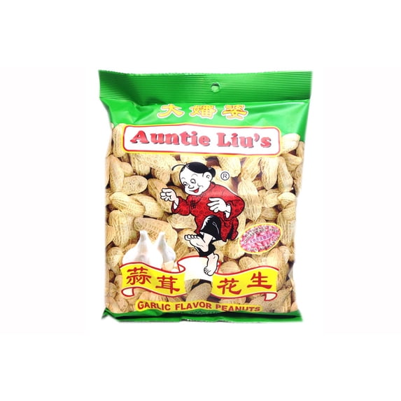 Auntie Liu's Garlic Peanuts 10.6 oz - Walmart.com