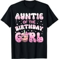 Auntie Of The Birthday Cute Pink Bow Bubble Tea Anime Unisex Men Women ...