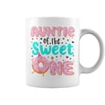 Auntie Of The Sweet One First Birthday Matching Family Donut Coffee ...