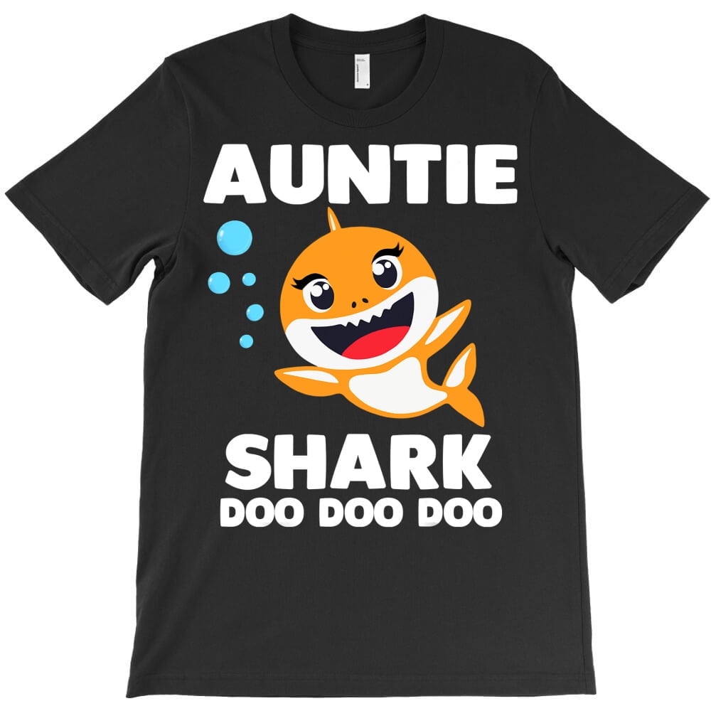 Auntie Shark Funny Doo Doo Uncle Mommy Daddy Aunt Graphic - Top Pick ...